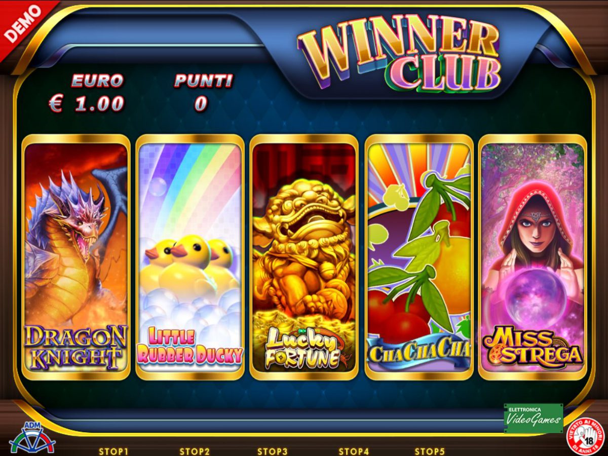 Winner Club – EVG | Elettronica Video Games